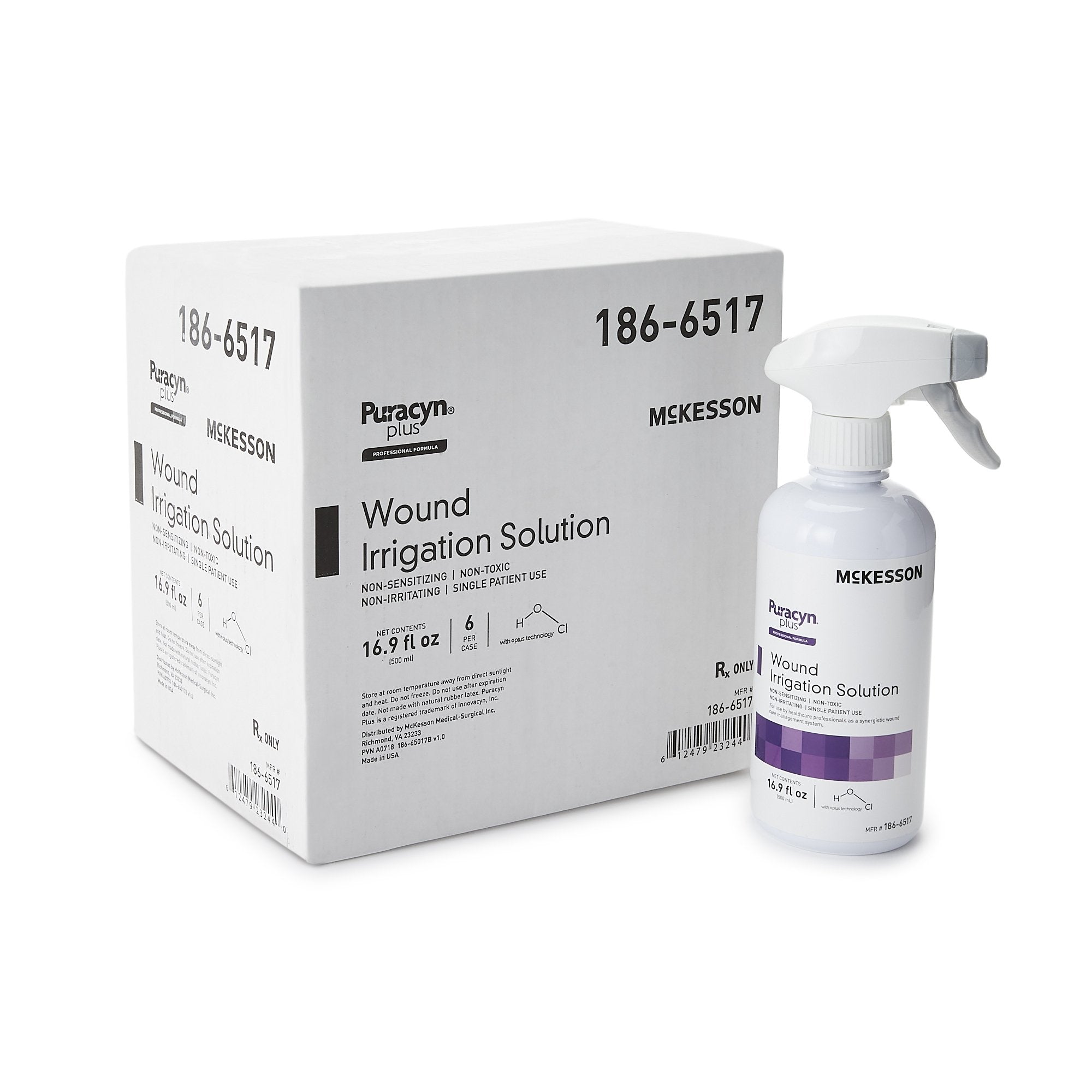 PURACYN + RX, WOUND IRRIGATION SOLUTION | Globe Medical-Surgical Supply Co